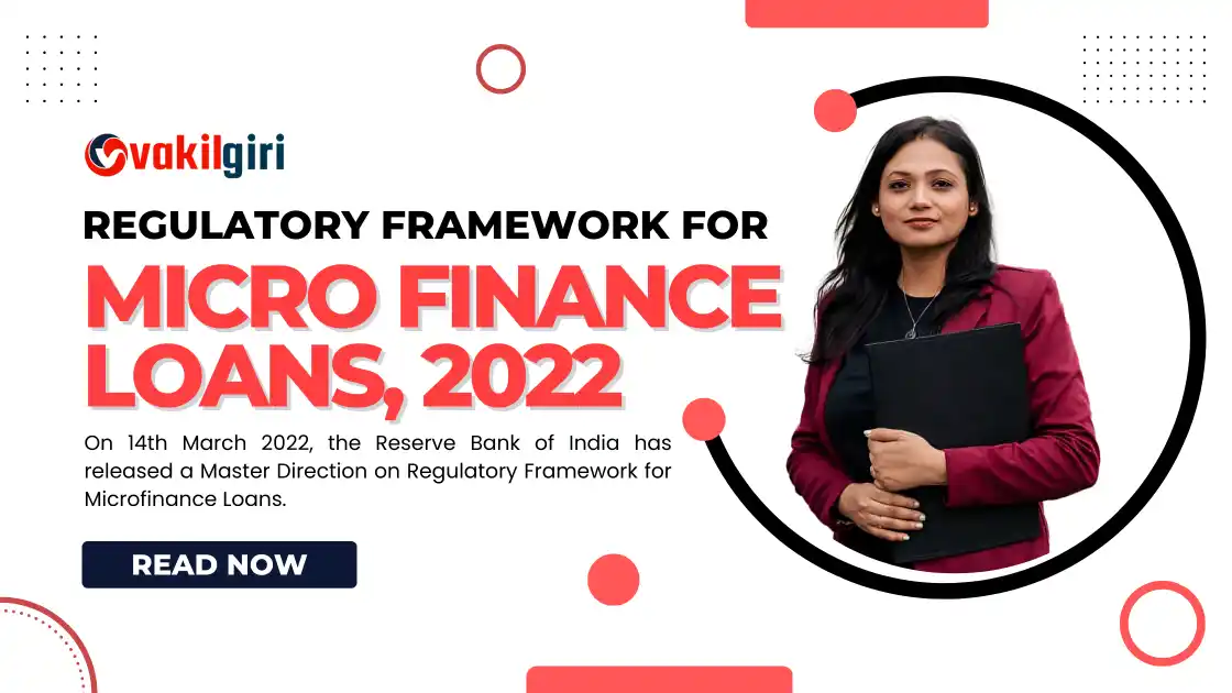 RBI - Regulatory Framework for Microfinance Loans 2022