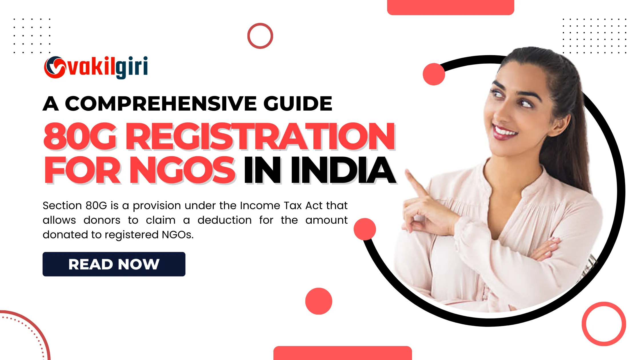 80G Registration for NGOs in India - A Comprehensive Guide | Vakilgiri